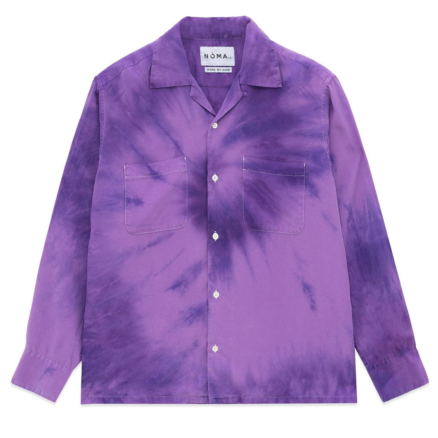 Рубашка РУБАШКА NOMA T.D. HAND DYED OPEN COLLAR SHIRT
