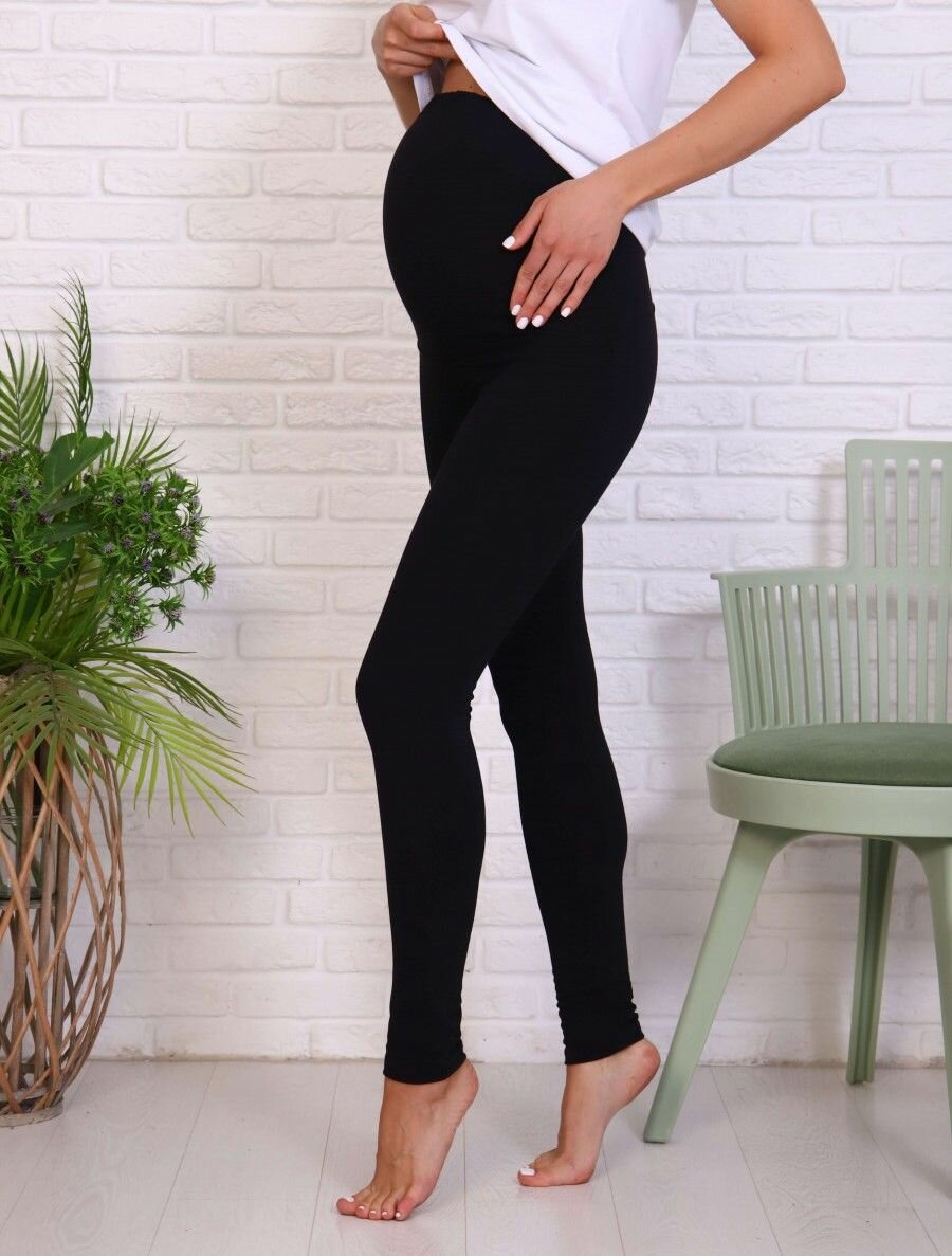 Легинсы для беременных темно-синие