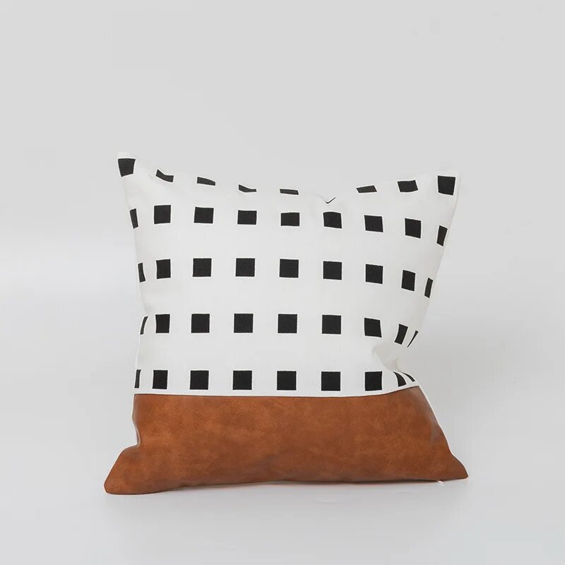 Чехол для подушки 35x50 см ERUZRY пэчворк полиэстер/хлопок 0027-C