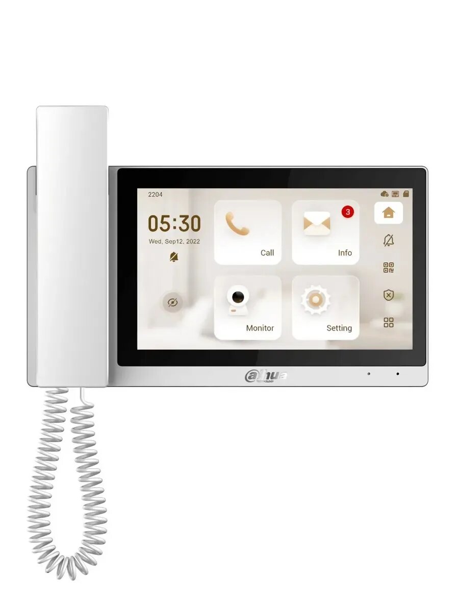 Монитор видеодомофона 7" DH-VTH5421EW-H