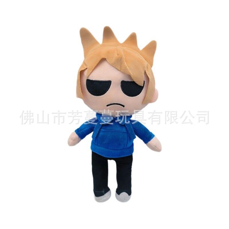 Мягкая игрушка "Eddsworld", 30 см, полипропилен и хлопок, синяя Синяя кукла