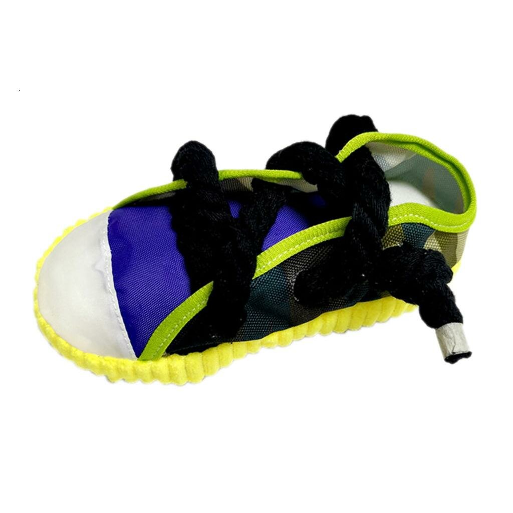 Игрушка-тапок для собак из плюша, 1