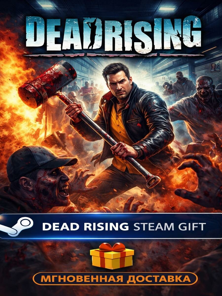 Игра Dead Rising для STEAM ПК (PC) | Страна активации - Индонезия | Подарком на Ваш аккаунт | Автовыдача