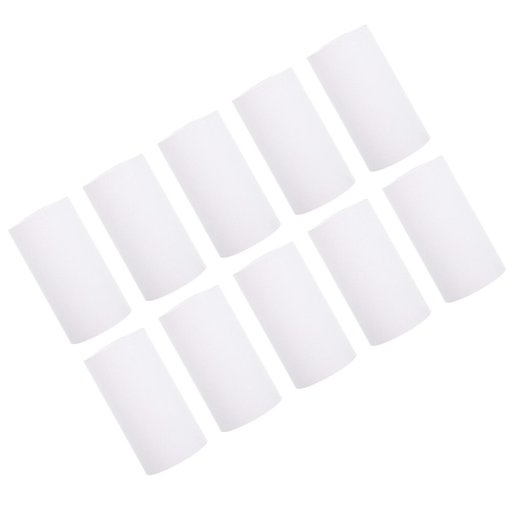 10 Рулонов Бумаги, Печать Чеков, Из Полнокартонной Бумаги