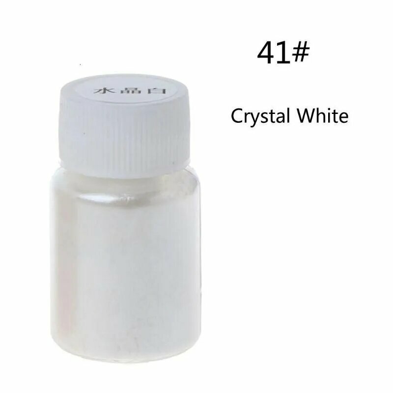 Перламутровый пигмент для эпоксидной смолы, Кристально белый