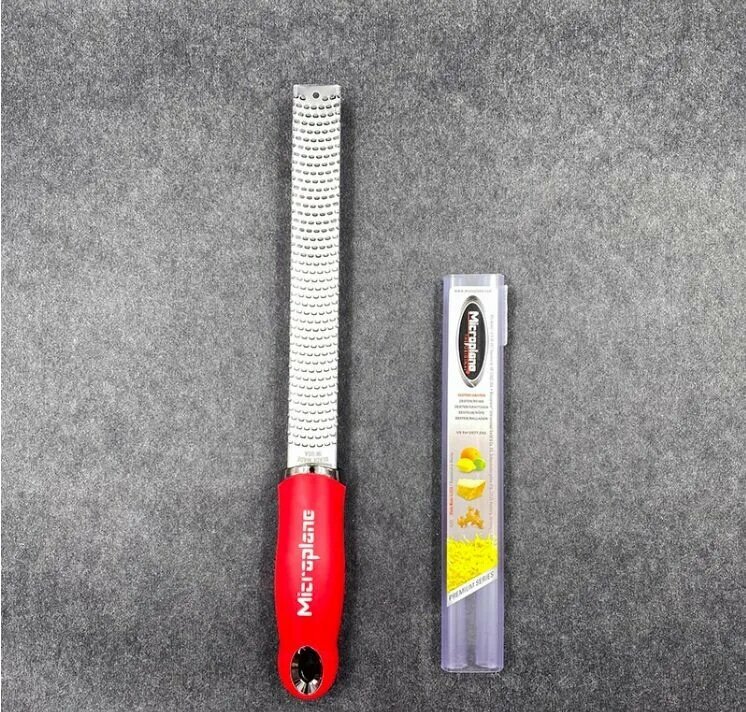 Терка Microplane Zester для сыра и цитрусовых серая / Терка Микроплан, США