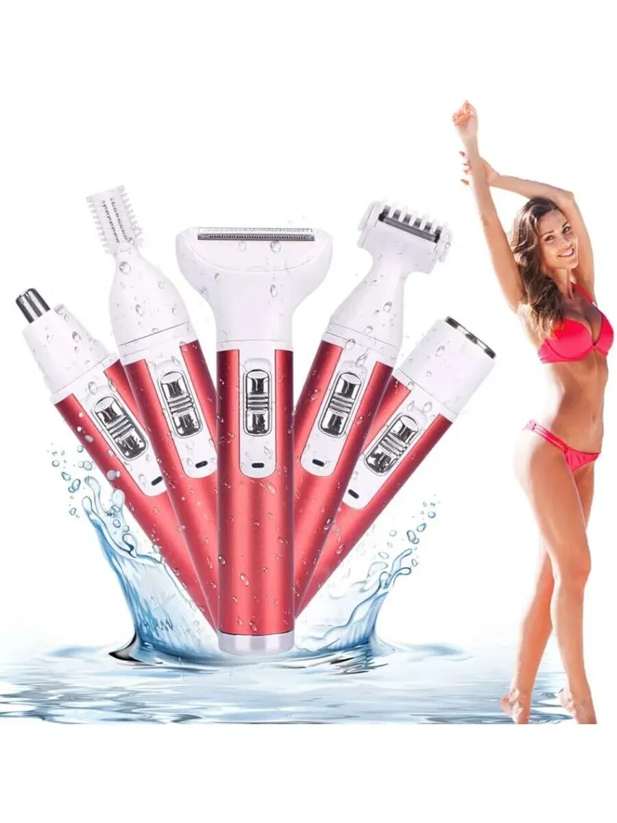 Депилятор, 5 насадок