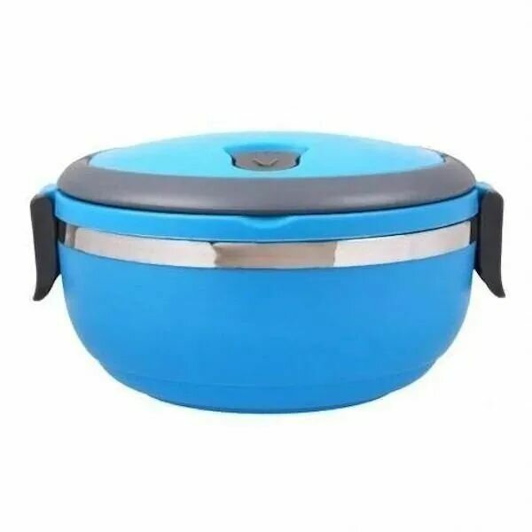 GEALFIS Термоконтейнер для еды 1 л 1 шт, умный с таймером, антибактериальный с ионами серебра, для пикника и офиса, время работы 12 ч, вес 300 г