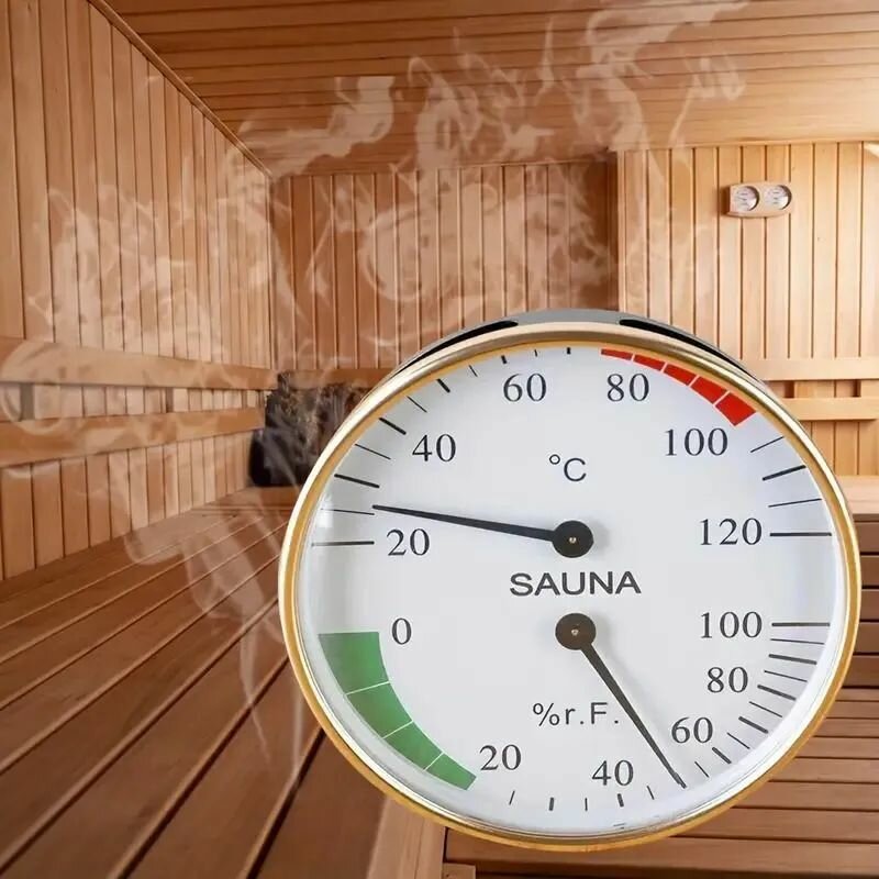 Термометр для бани, сауны белый Термометр для бани, сауны