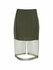 Юбка FEDERICA BASSI Sheer-panel midi skirt, размер 44