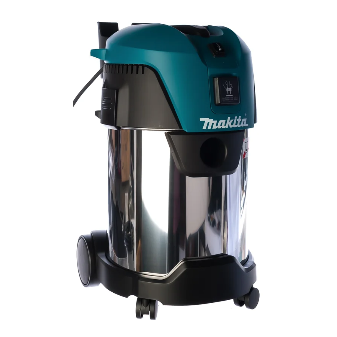 Пылесос строительный Makita VC3011L, 1000 Вт, контейнер 30 л, 210 мбар, расход воздуха до 216 м³/час, серебристый