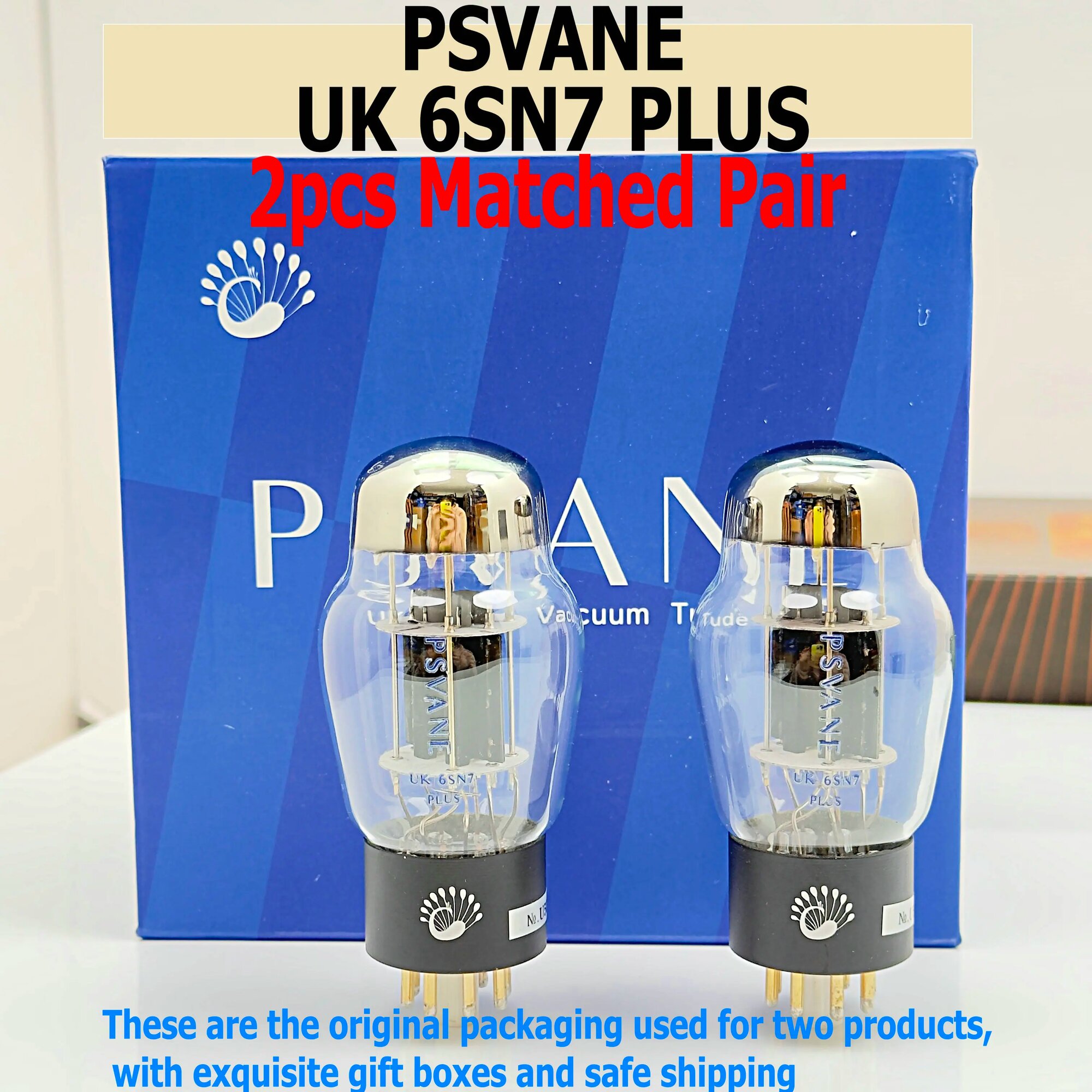 PSVANE UK 6SN7 PLUS, 2шт, пара