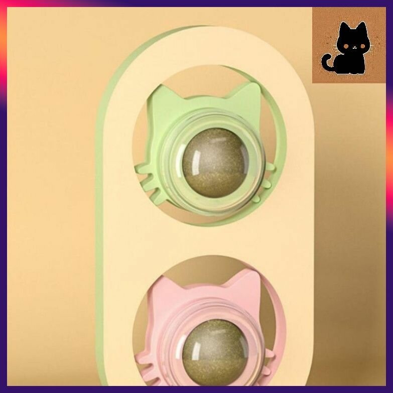 Кошачья мята / шарик с кошачьей мятой на стену / леденец для кошек