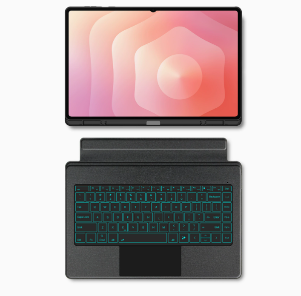 Чехол для планшета 2025 Samsung Galaxy Tab S11 Ultra 14.6 дюймов, русская клавиатура(SM-X930/X936B)