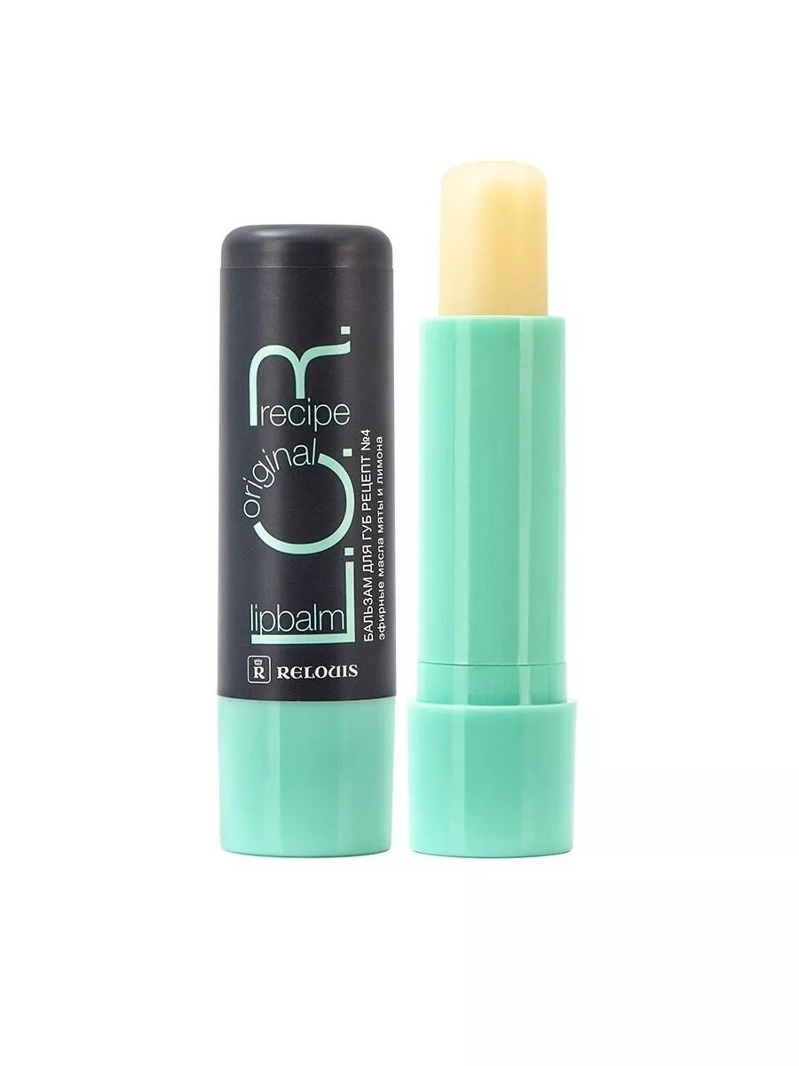 RELOUIS Бальзам для губ L.O.R. Lipbalm Original Recipe Рецепт №4 4,3 гр.