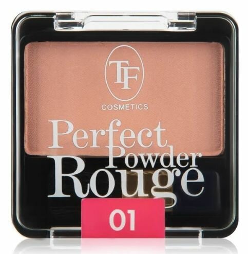 TF cosmetics Румяна Perfect Powder Rouge, тон 01 Розовые лепестки