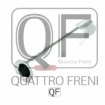 Втулка направляющая суппорта тормозного переднего QUATTRO FRENI QF00Z00083 Audi, Bmw, Daewoo, Ford, Mazda, Mercedes, Opel, Peugeot, Porsche, Saab, Seat, Skoda, Volvo, Wv