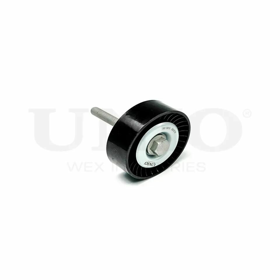 Ролик направляющий приводного ремня UNIO TNS-10015 Vw Polo IV, V 02-, Passat B6, B7 05-, Skoda Octavia 1Z3, 1Z5 04-