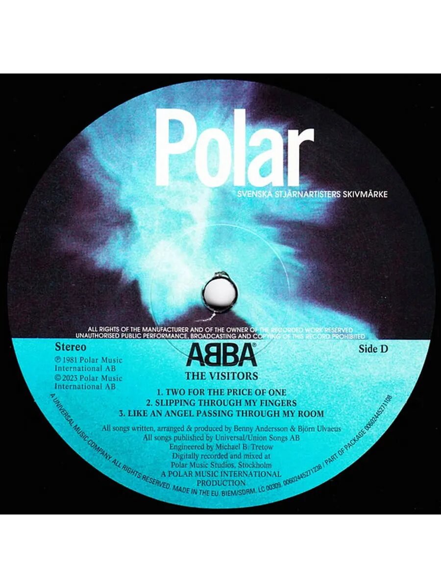 ABBA - The Visitors (2LP half-speed) — фото 1