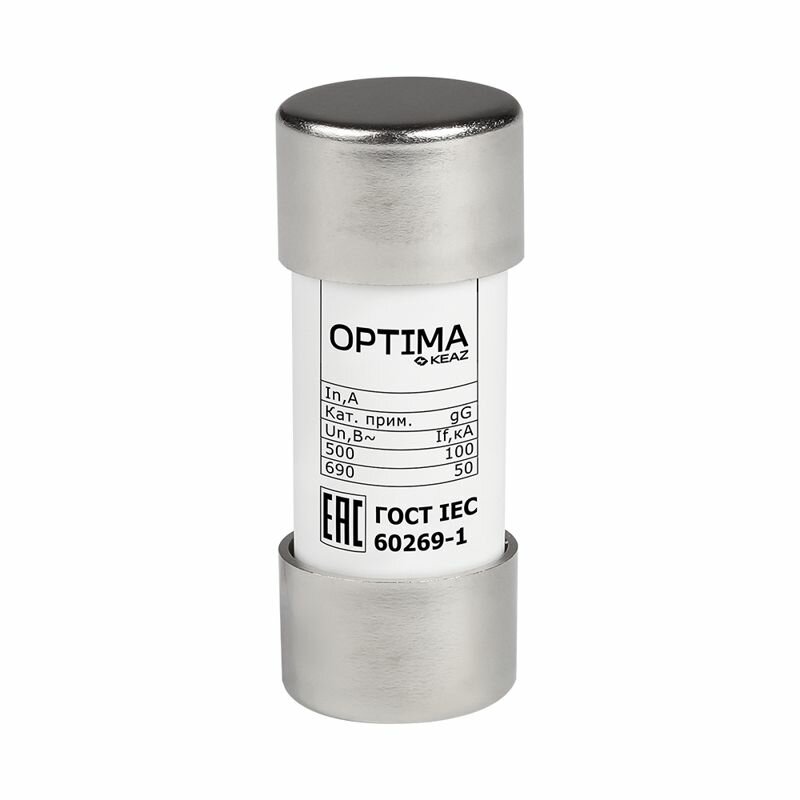 Вставка плавкая цилиндрическая OptiFuse CF22-80-gG-В4 КЭАЗ 379370