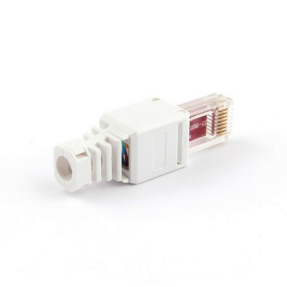 Gembird Монтажное оборудование LK-8P8C Штекер RJ-45 8P8C быстрозажимной ручной кат. 5e и 6