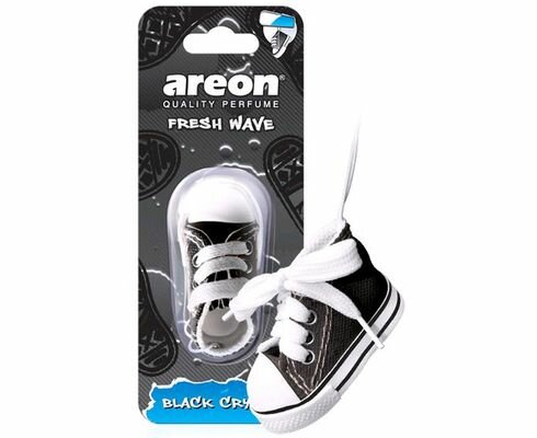 Освежитель (ароматизатор) подвесной AREON FRESH WAVE Кед Черный кристалл (144)