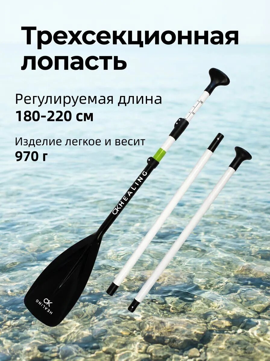 Высококлассный черный однолистный весло, Матовый OPP, полностью из стекловолокна SUP board