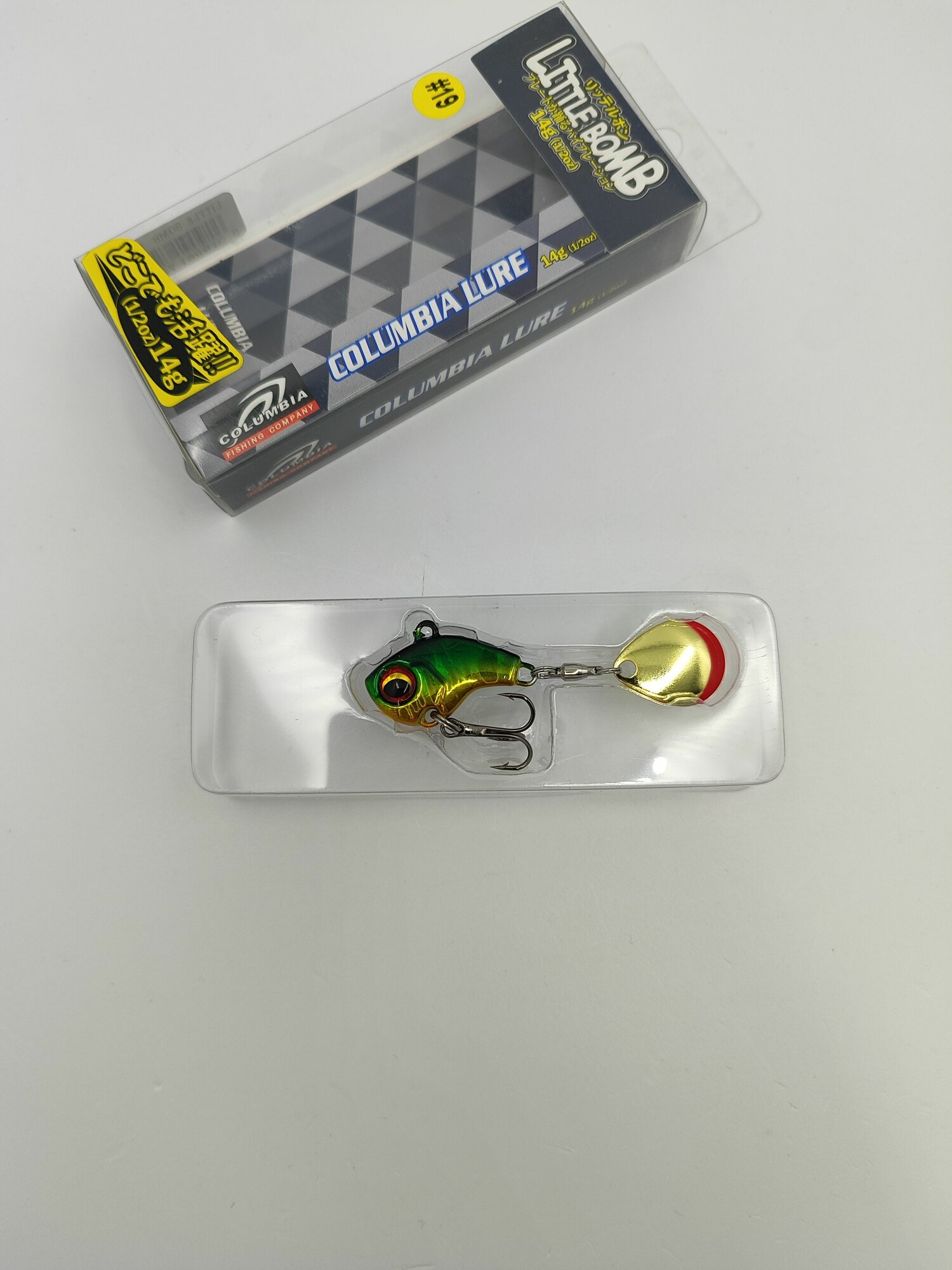 Тейл-спиннер Little Bomb 14гр Columbia Lure #19