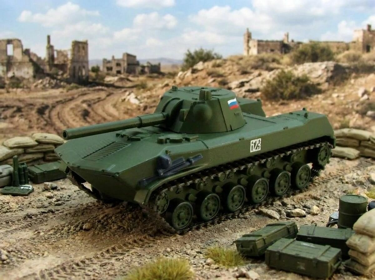 Масштабная модель 1/72, САО 2С9 Нона-С