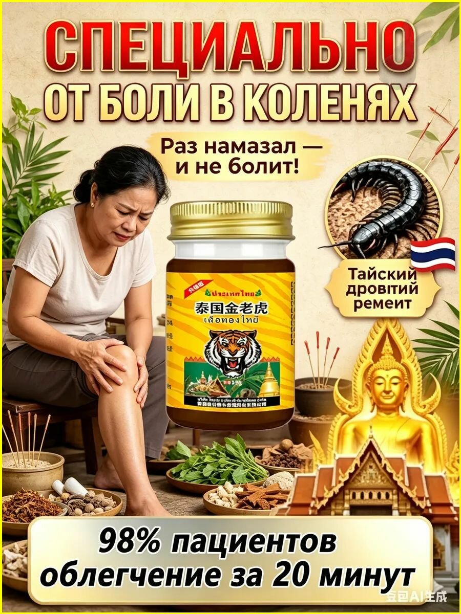Мазь для суставов от боли в коленях обезболивающий крем