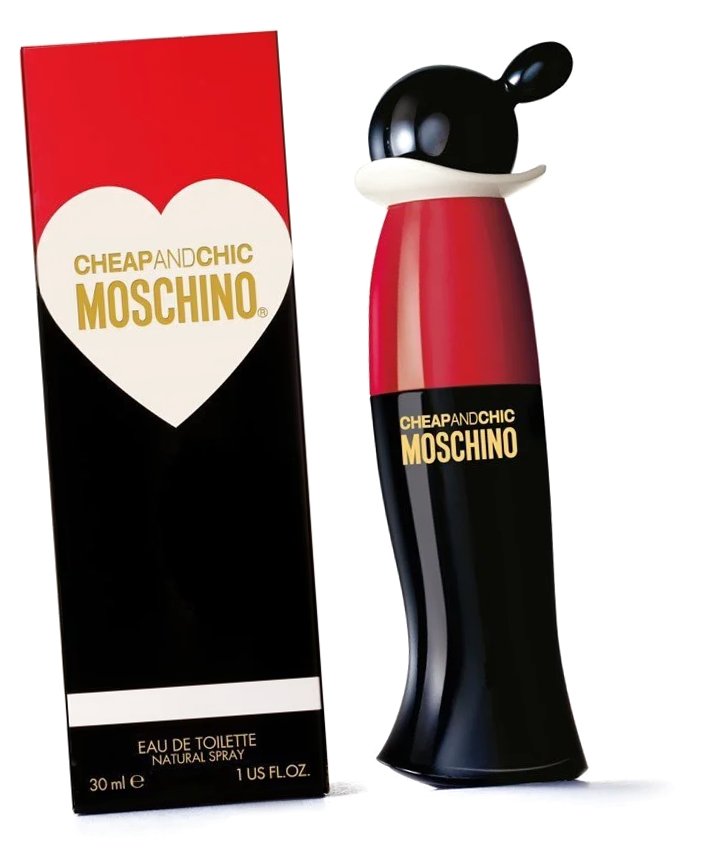 Черно-красные духи Moschino Cheap and Chic 30 мл / Москино Чип Энд Шик