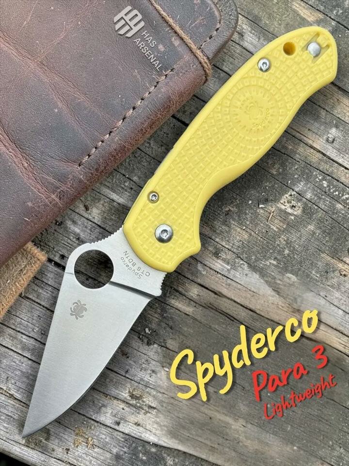 Нож складной spyderco para 3