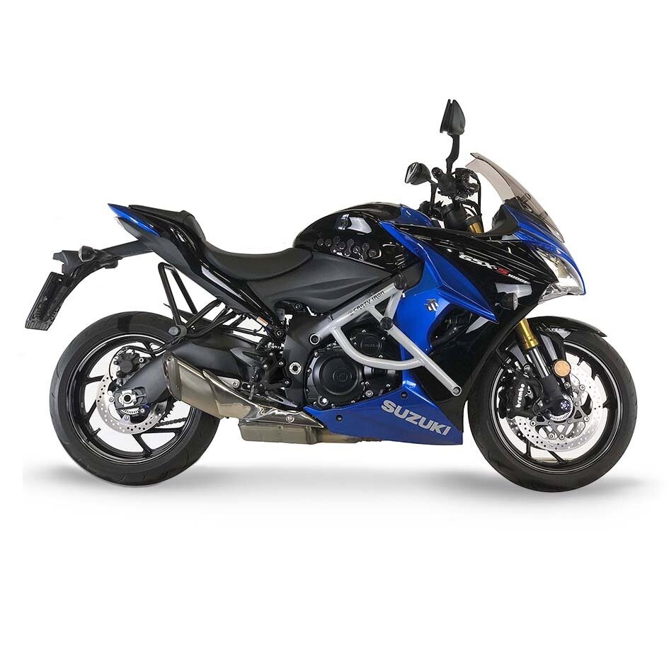 Клетка на мотоцикл SUZUKI GSX-S1000F 15-20 PRO, черный матовый цвет