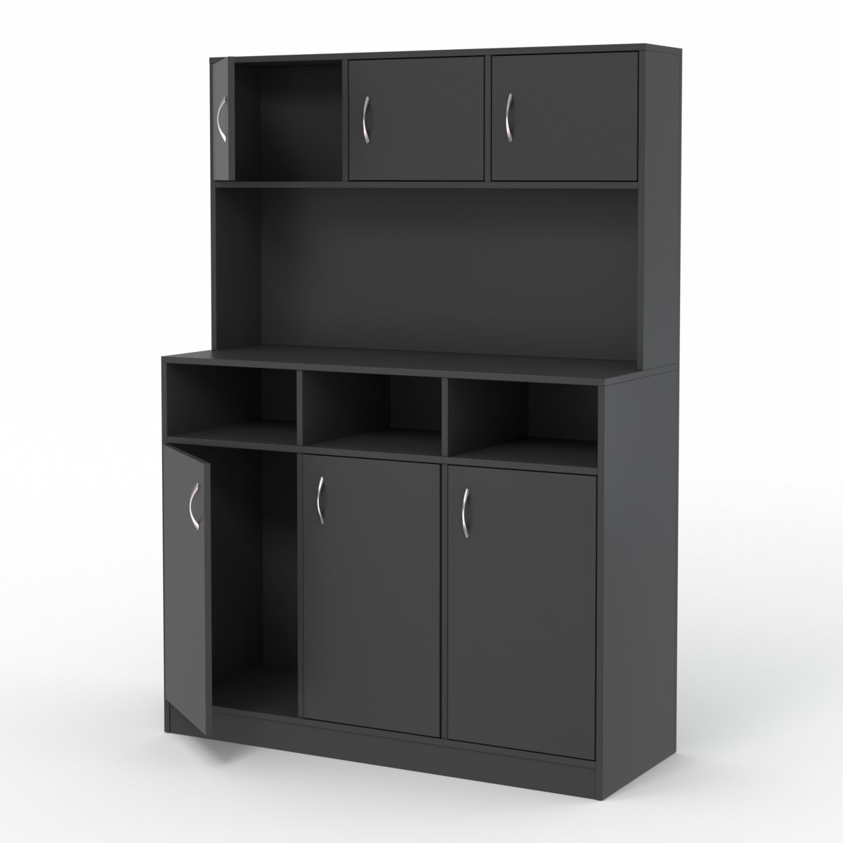 Станция официанта №13, Черный. Производитель товара - компания Westcom.