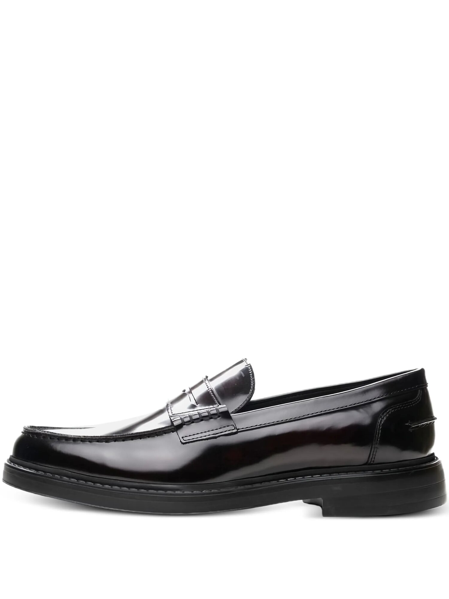 Лоферы Leather penny loafers