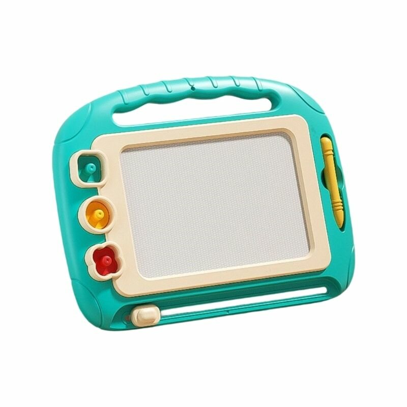 Детская доска для рисования, магнитная игрушка рисования-Голубой-Базовая модель