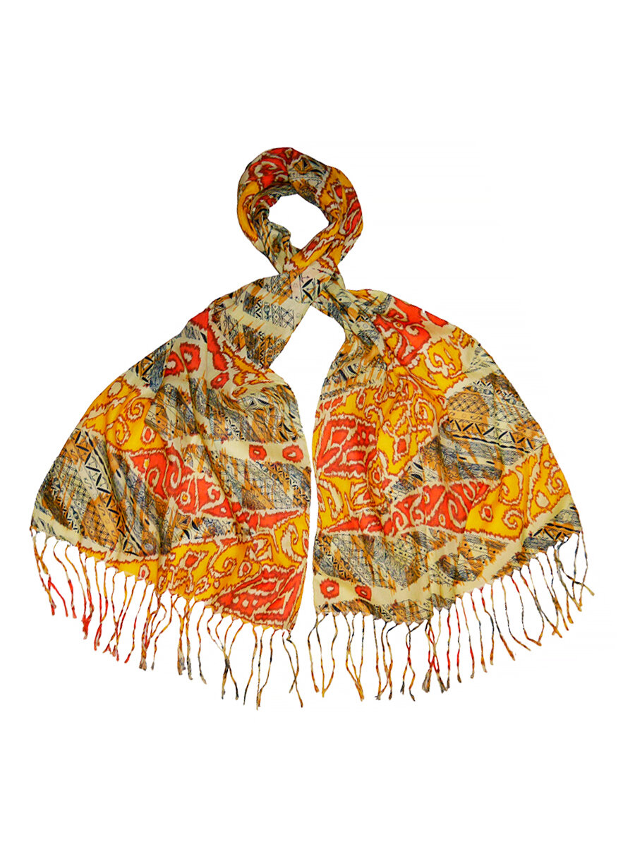 Палантин Vista для женщин,176х48 см, оранжевый — фото 1