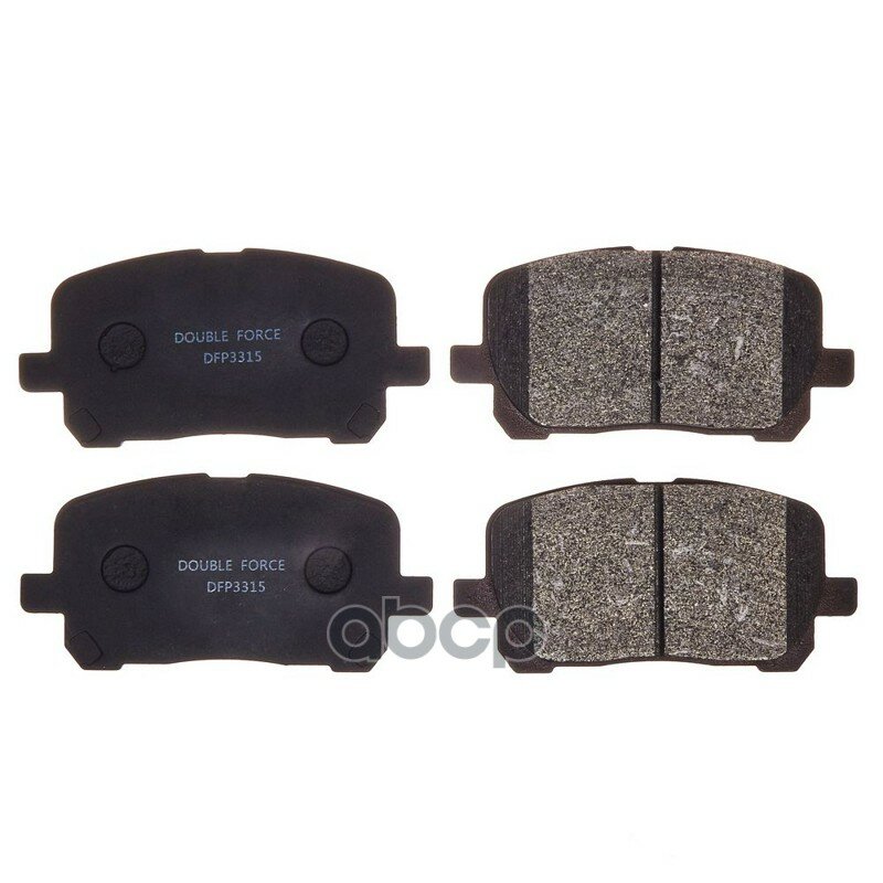 Колодки тормозные дисковые передние Double Force DOUBLE FORCE арт. DFP3315