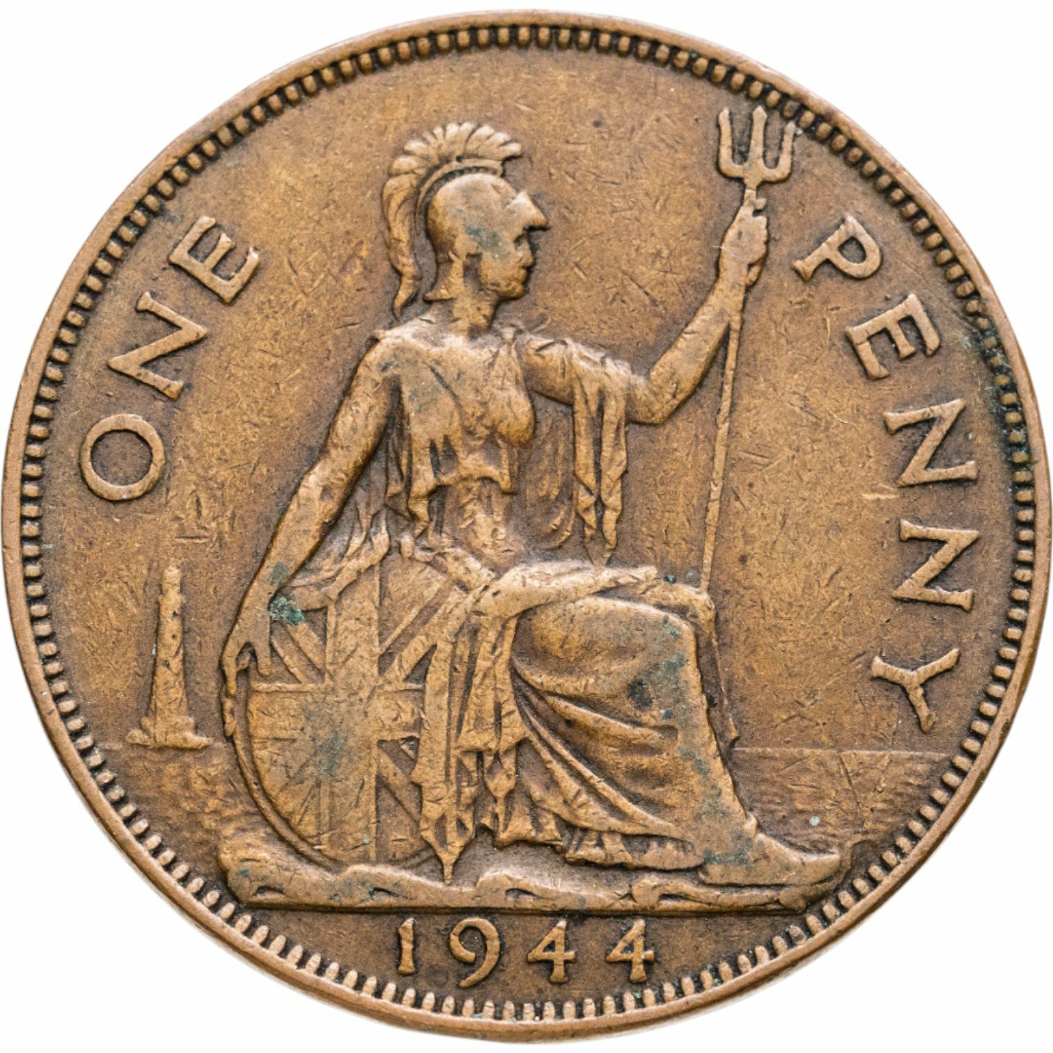 Великобритания 1 пенни (penny) 1944