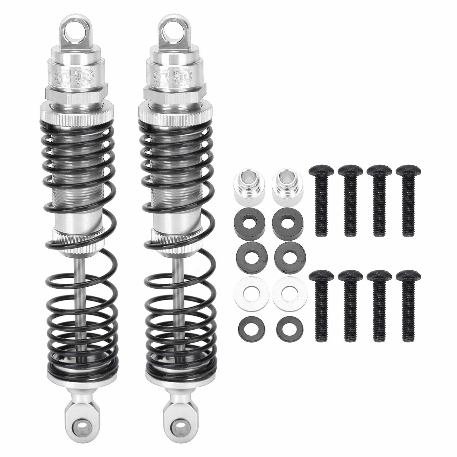 Шт, 110 мм, металлический задний амортизатор с дистанционным управлением, демпфер для TRAXXAS/SLASH 1/10, детали радиоуправляемого автомобиля, серебро