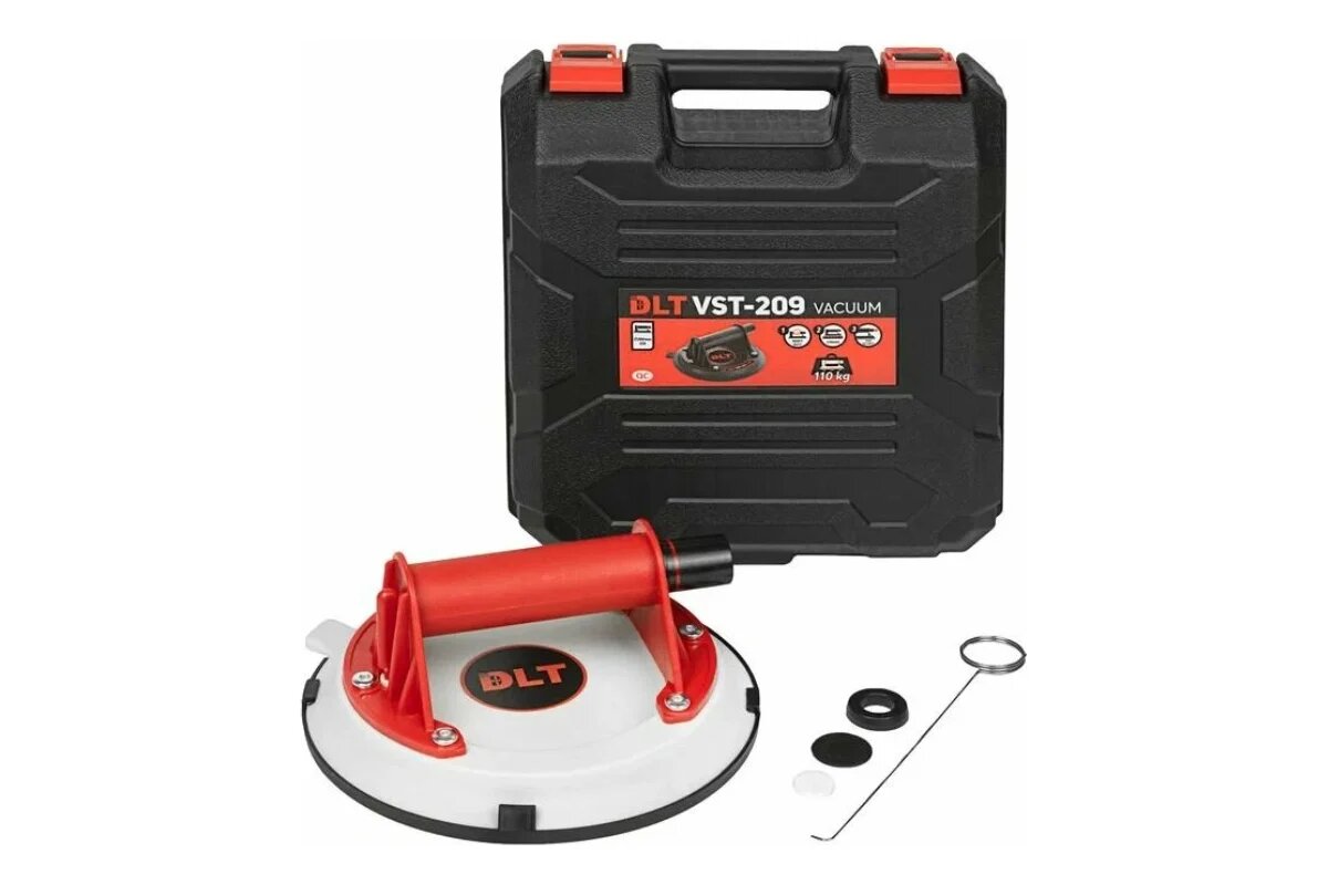 DLT VST-209 присоска помповая для плитки гладкой и шероховатой, Ø8 дюймов для монтажа