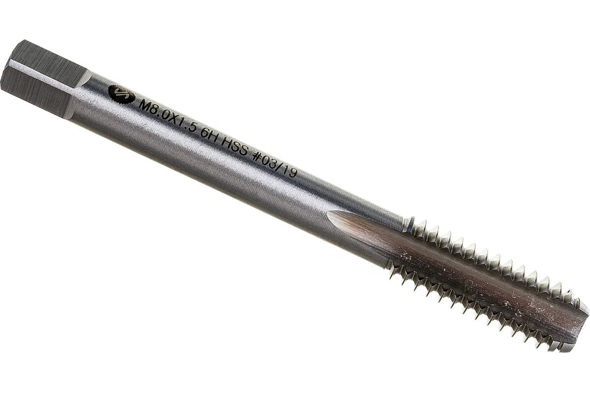 Инстулс Метчик м/р М8.0x1.5 к-т Р6М5 6H ГОСТ 3266-81, резьбовой инструмент