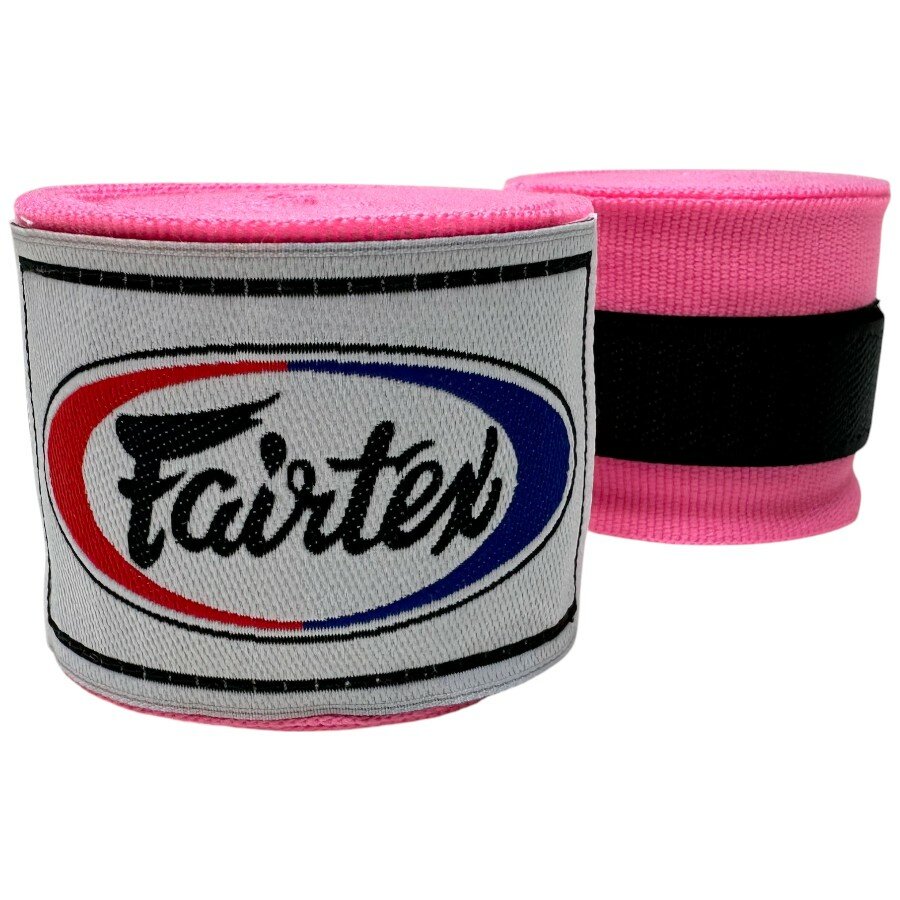 Боксёрские бинты Fairtex Pink 4.5 м