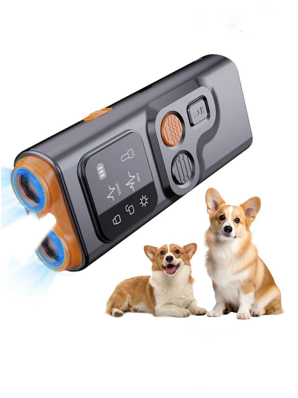 Отпугиватель собак ультразвуковой с функцией дрессировки