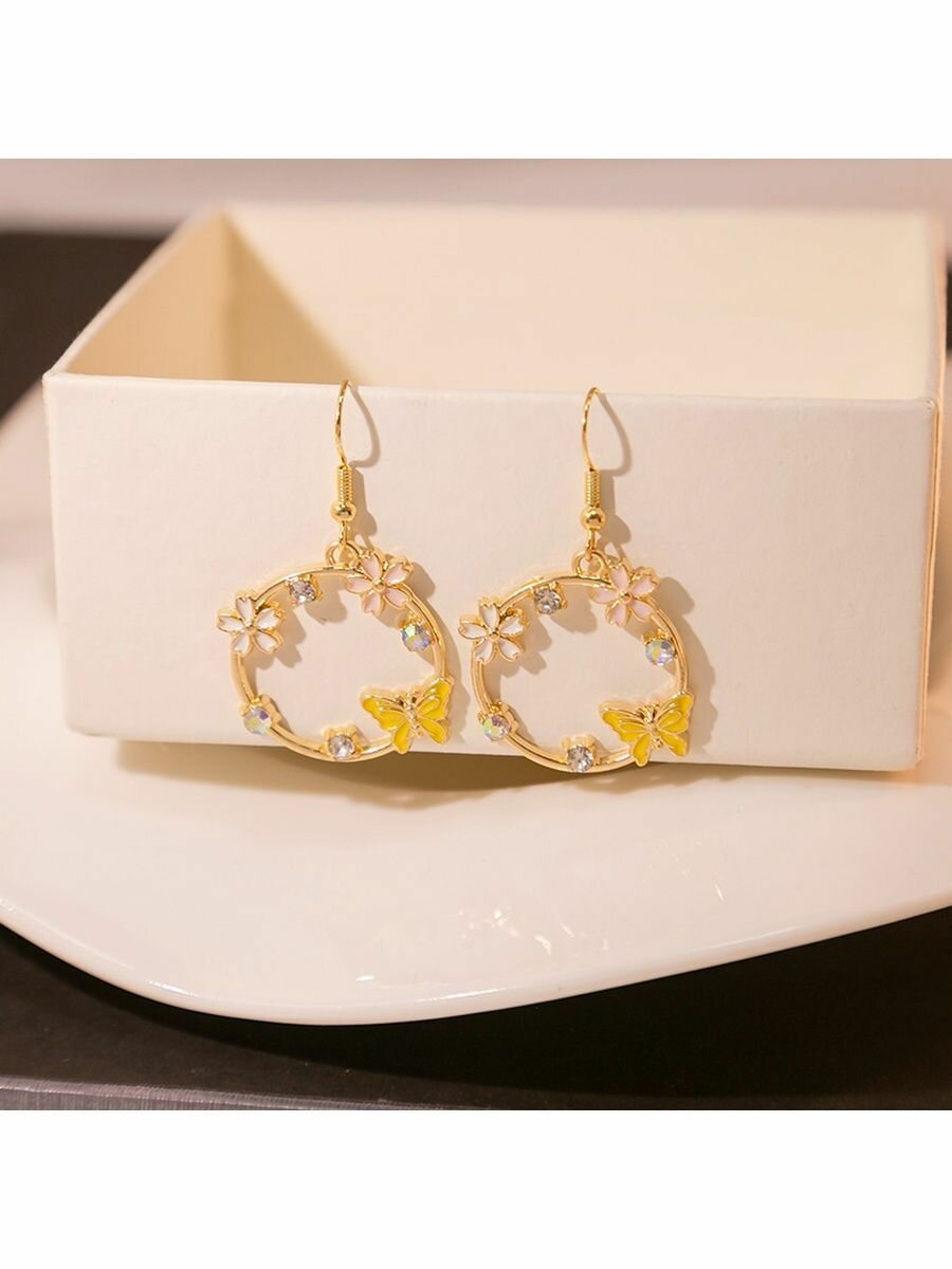 Серьги, эмаль