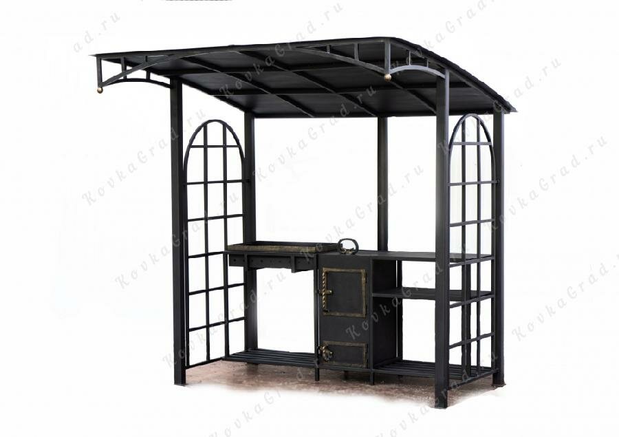 Мангал с навесом «Байкал-1»