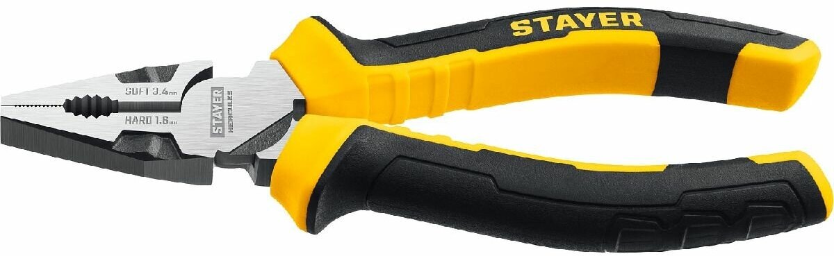Комбинированные плоскогубцы STAYER Hercules 160 мм (2203-1-16_z03)