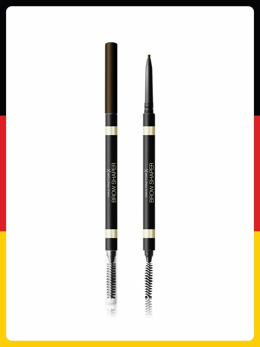 Карандаш для бровей Max Factor Brow Shaper, 1 шт. № 30 - Темно-коричневый
