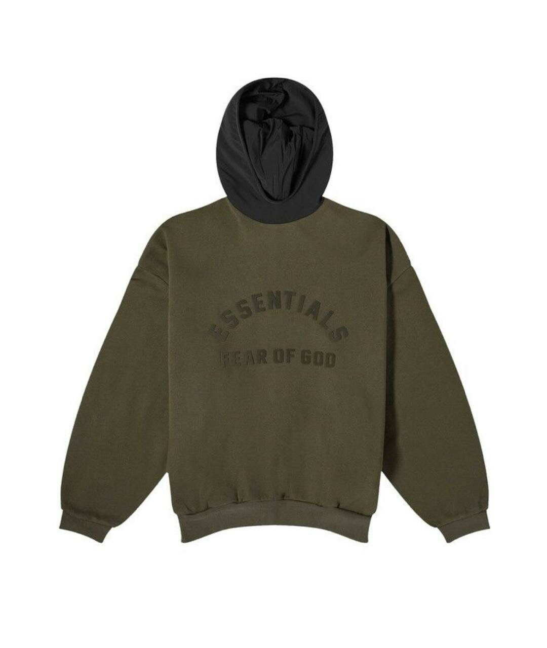 Худи ESSENTIALS Nylon Fleece "Jet Black"