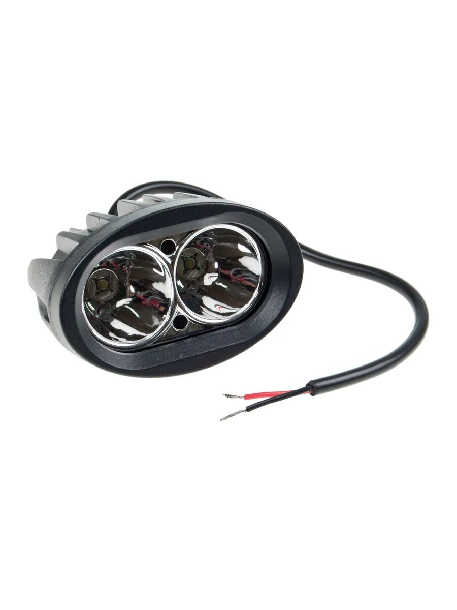 Фара рабочего света 50-20W SPOT дальний овал, 97х62мм 10-30V